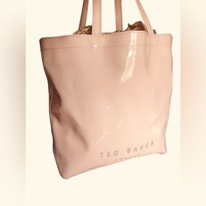 Ted Baker London | Bags | Ted Baker Light Pink Icon Large Knot Bow Tote ...